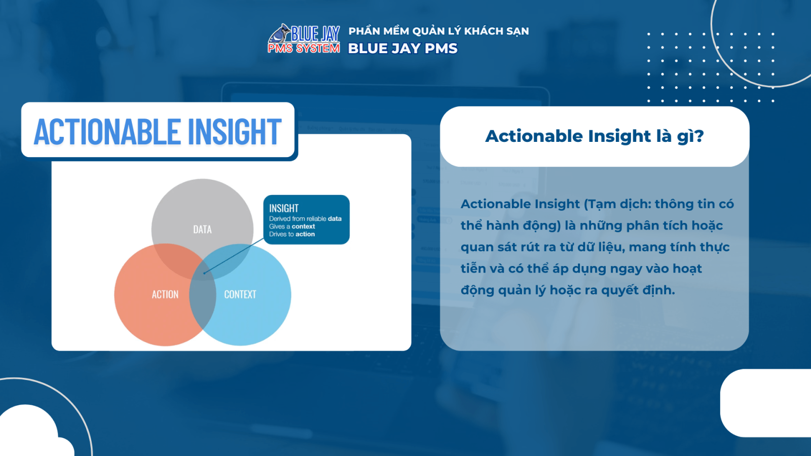 Ứng dụng Actionable Insight trong ngành khách sạn