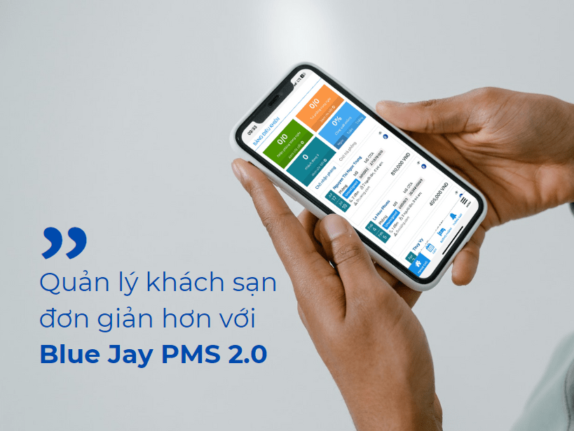 Blue Jay PMS mobile app update phiên bản 2.0